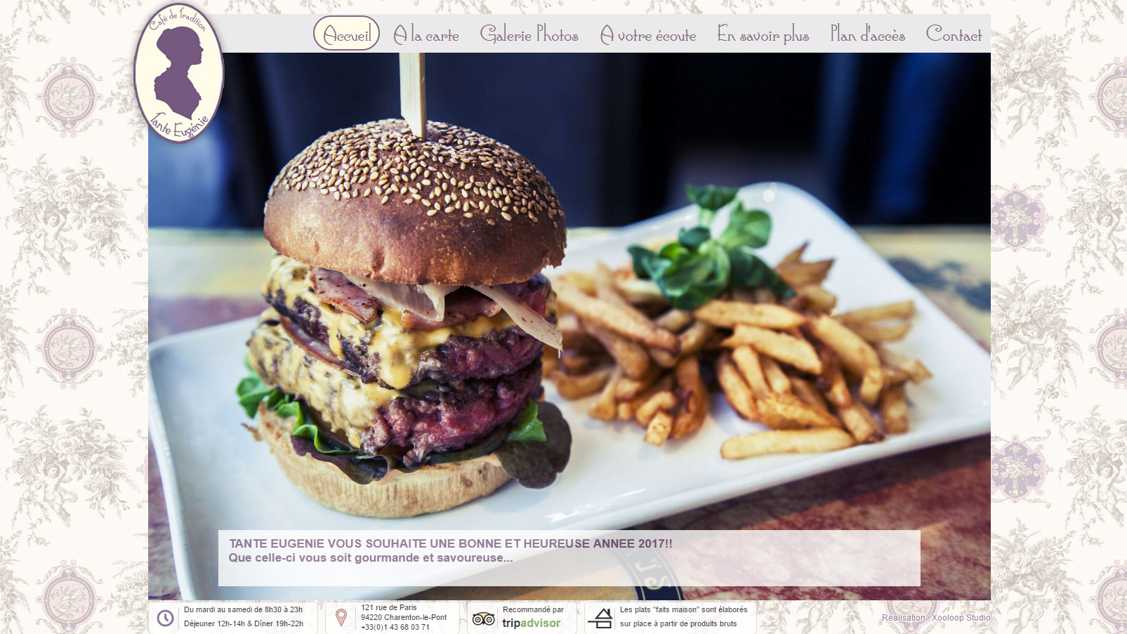 Restaurant Tante Eugénie - Xooloop Studio